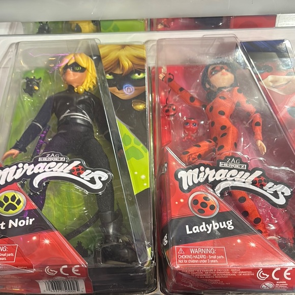 Disney | Toys | Ladybug And Cat Noir Action Figures | Poshmark